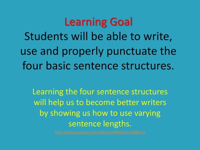PPT 1 intro.ppt sentence structure help us to understand the ...