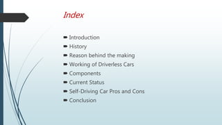 DriverlessCars | PPTX