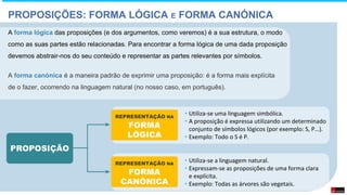 Filosofia 10º ano -Logica formal e informal | PDF