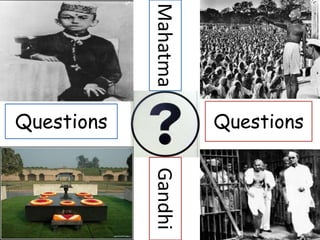 Mahatma Gandhi Life story relating to Leadership | PPTX | Hinduism ...