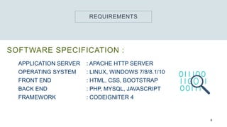 Library management system version 2 using to CodeIgniter 4 Framework PPT | PPTX