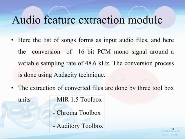 Emotion based music player | PPTX | Digital Audio | Computer Software and Applications