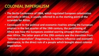 CAMBRIDGE AS HISTORY: SCRAMBLE FOR AFRICA | PPTX