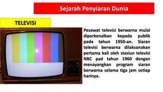 Ppt 1 sejarah penyiaran | PPTX