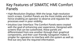 SIMATIC HMI Comfort Panels: Elevate Your Industrial Control | PPT