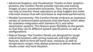 SIMATIC HMI Comfort Panels: Elevate Your Industrial Control | PPT