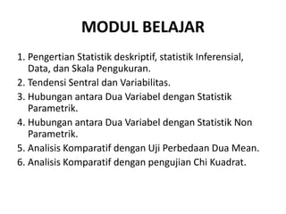 Ppt 1 statistika pendidikan | PPTX