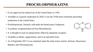 Synthesis and Uses of Amsacrine and Prochlorperazine | PPTX | Cancer ...
