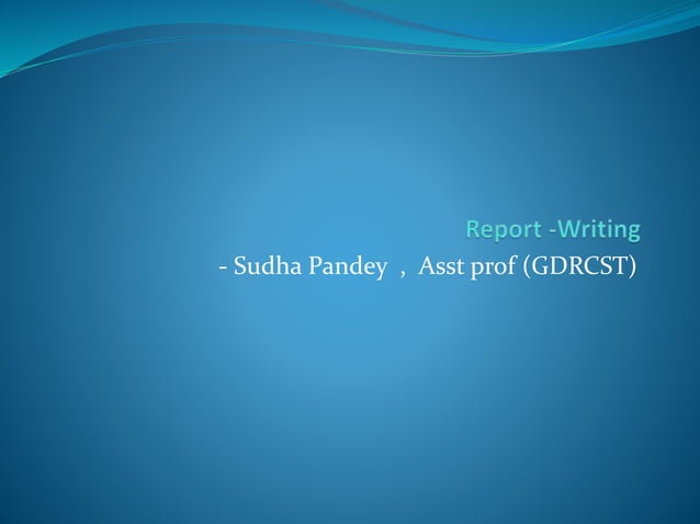 Ppt 1 sudha | PPT