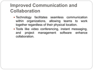 PPT 1 UNIT 3 IMPACT OF TECHNOLOGY ON ORGANISATION.pptx