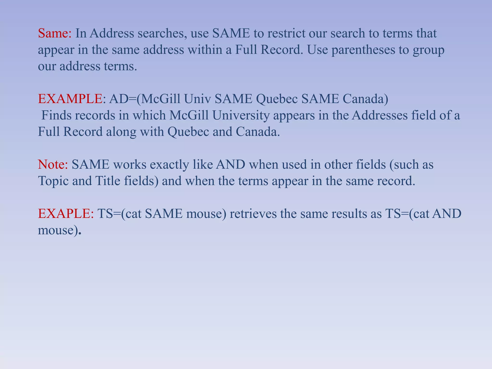 Web of Science | PPTX