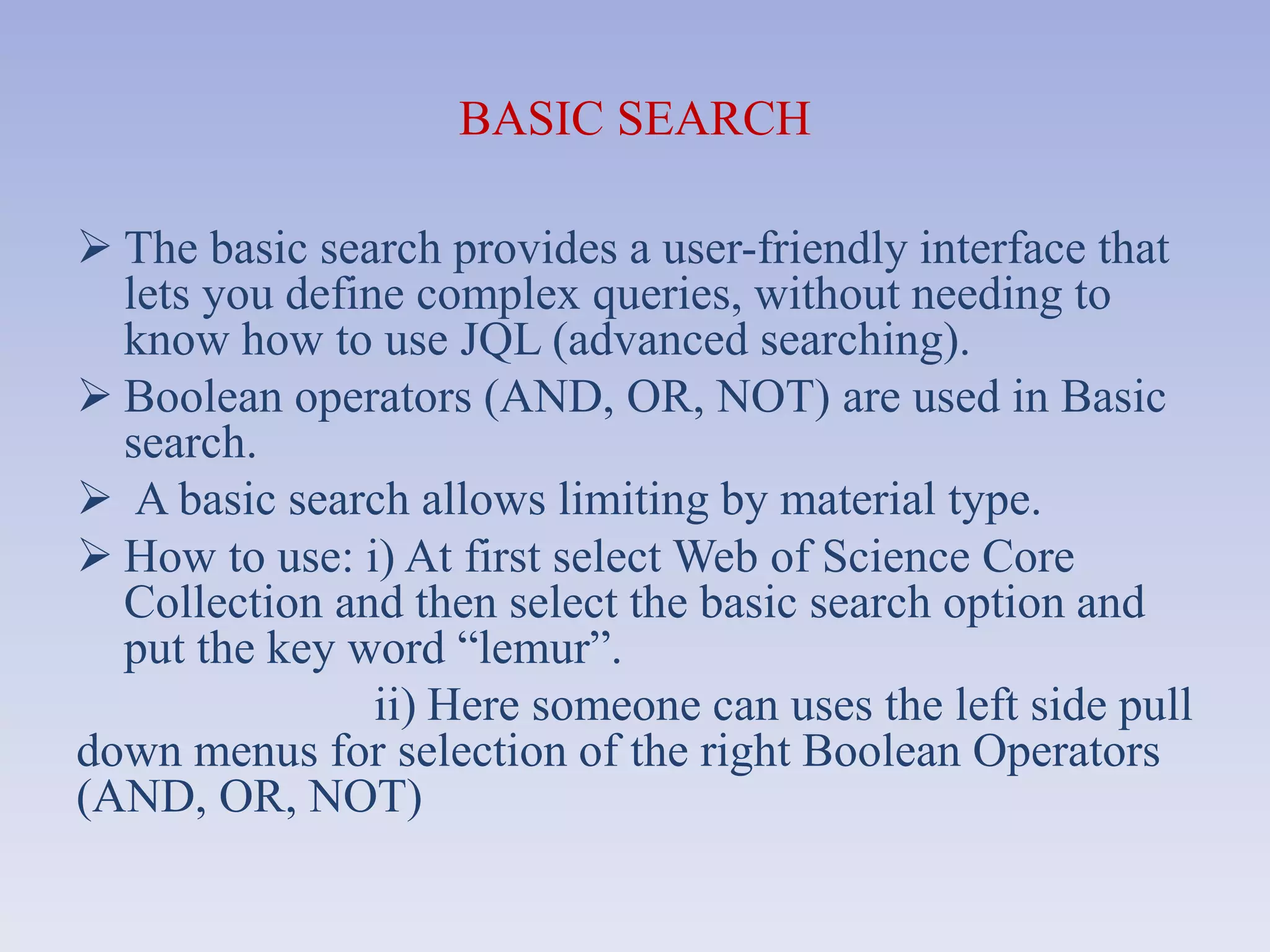 Web of Science | PPTX