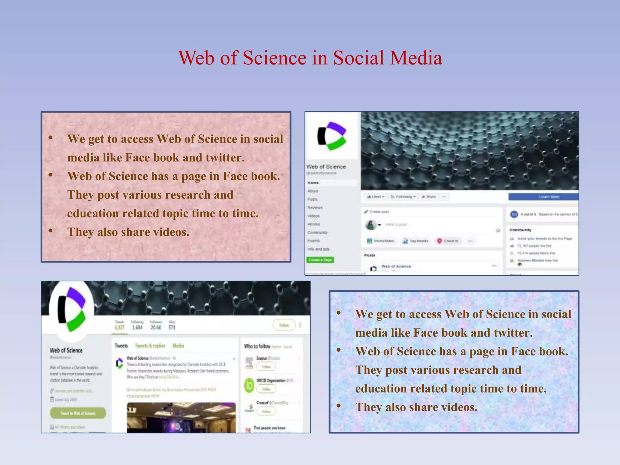Web of Science | PPTX
