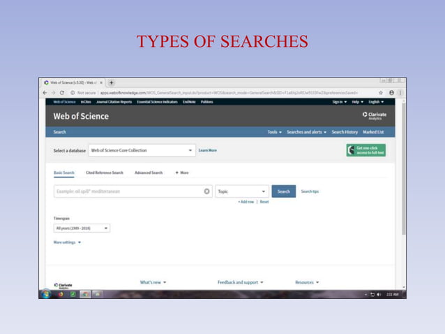 Web of Science | PPTX