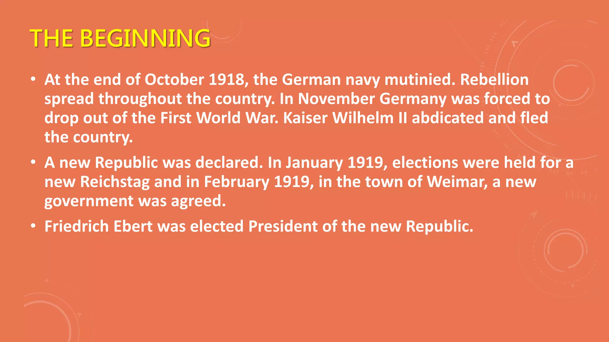 CAMBRIDGE IGCSE HISTORY: WEIMAR CONSTITUTION | PPTX