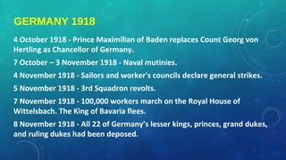CAMBRIDGE A2 HISTORY: PROBLEMS FACING WEIMAR POLITICIANS FROM 1929 | PPT