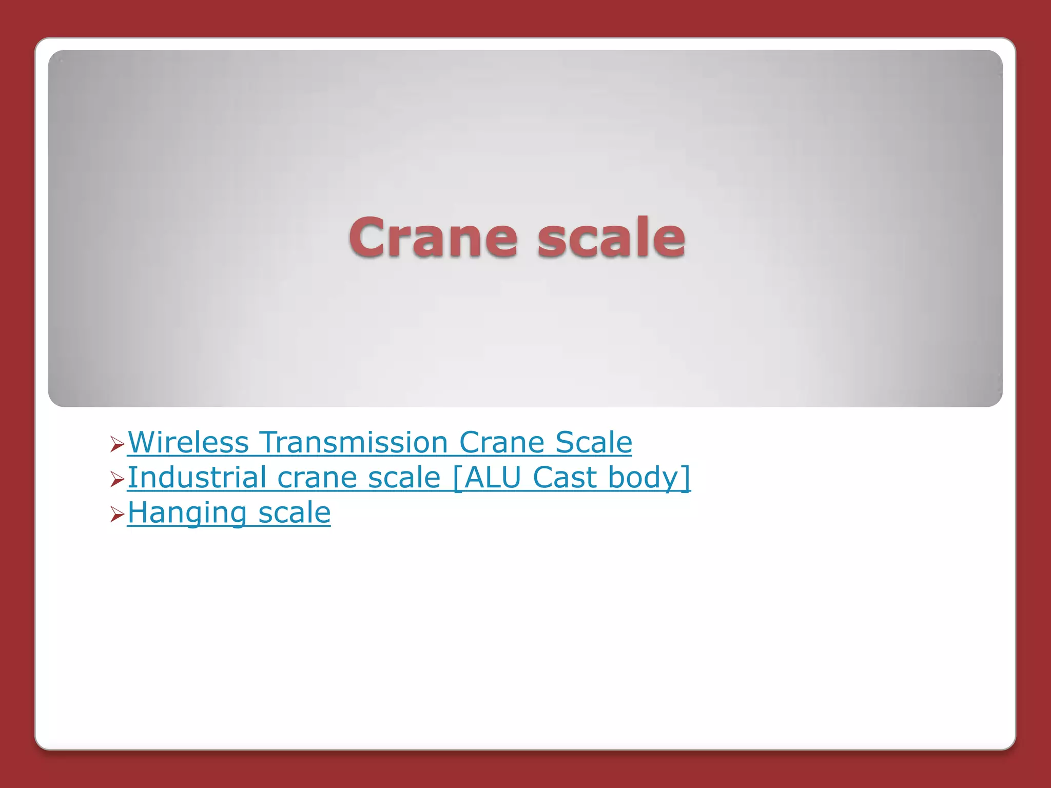 Weltech weighing systems | PPTX
