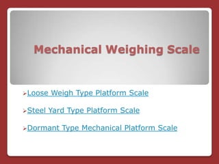 Weltech weighing systems | PPT