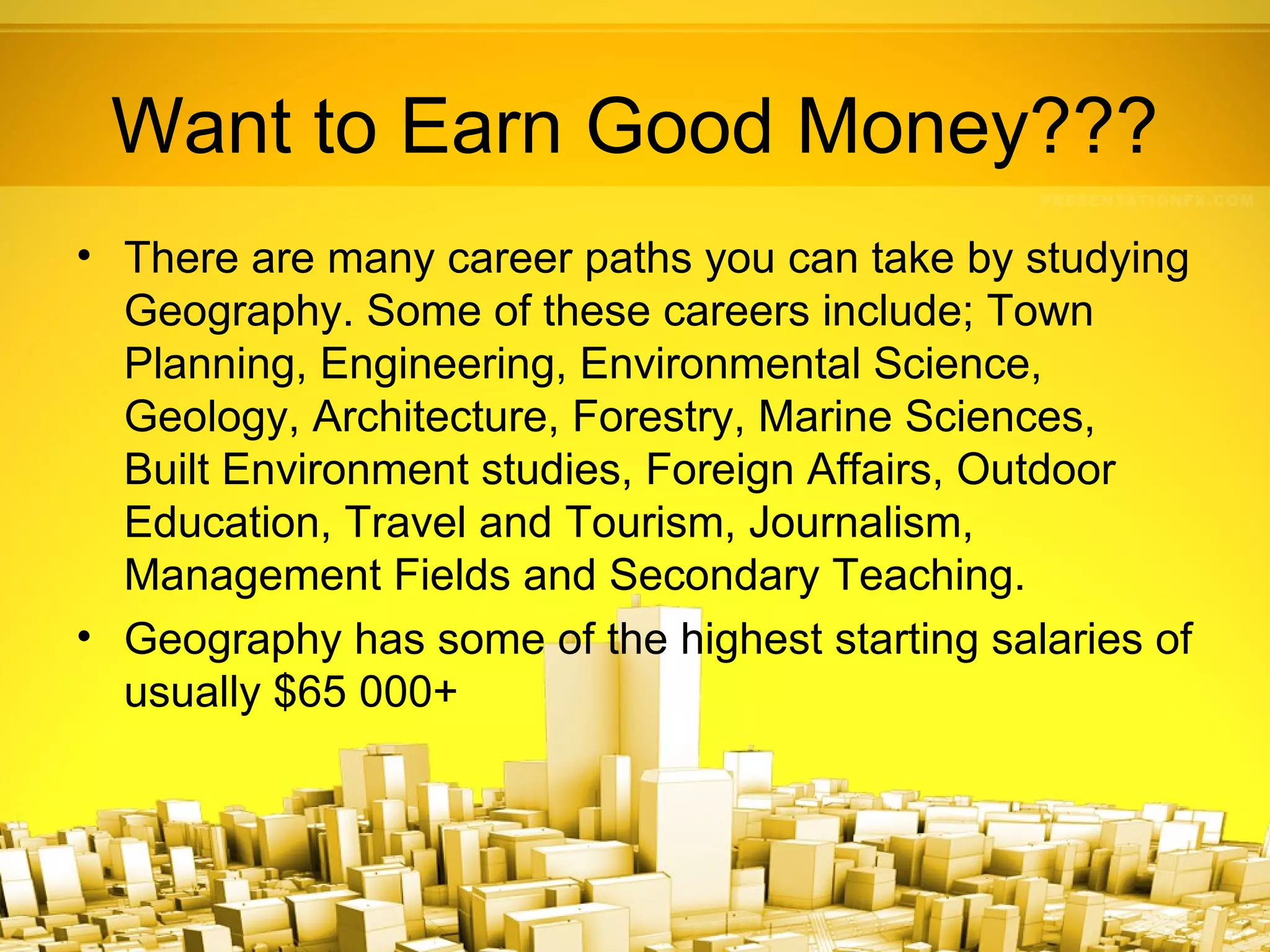 Ppt 1 what is geography | PPT