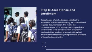 Understanding Admission process in Boarding schools | PPTX