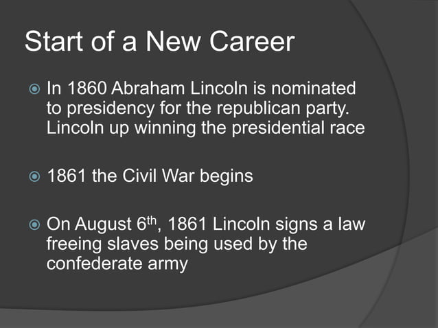 Abraham Lincoln PPT 2 | PPT
