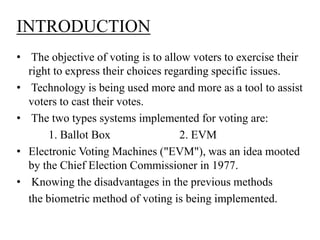 Fingerprint EVM | PPTX | Consumer Electronics | Technology & Computing