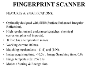 Fingerprint EVM | PPTX | Consumer Electronics | Technology & Computing