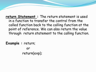 Programming in C sesion 2 | PPT