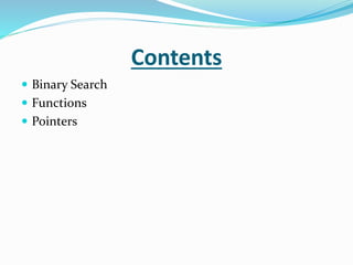 Programming in C sesion 2 | PPTX