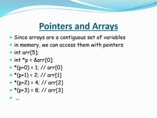 Programming in C sesion 2 | PPTX