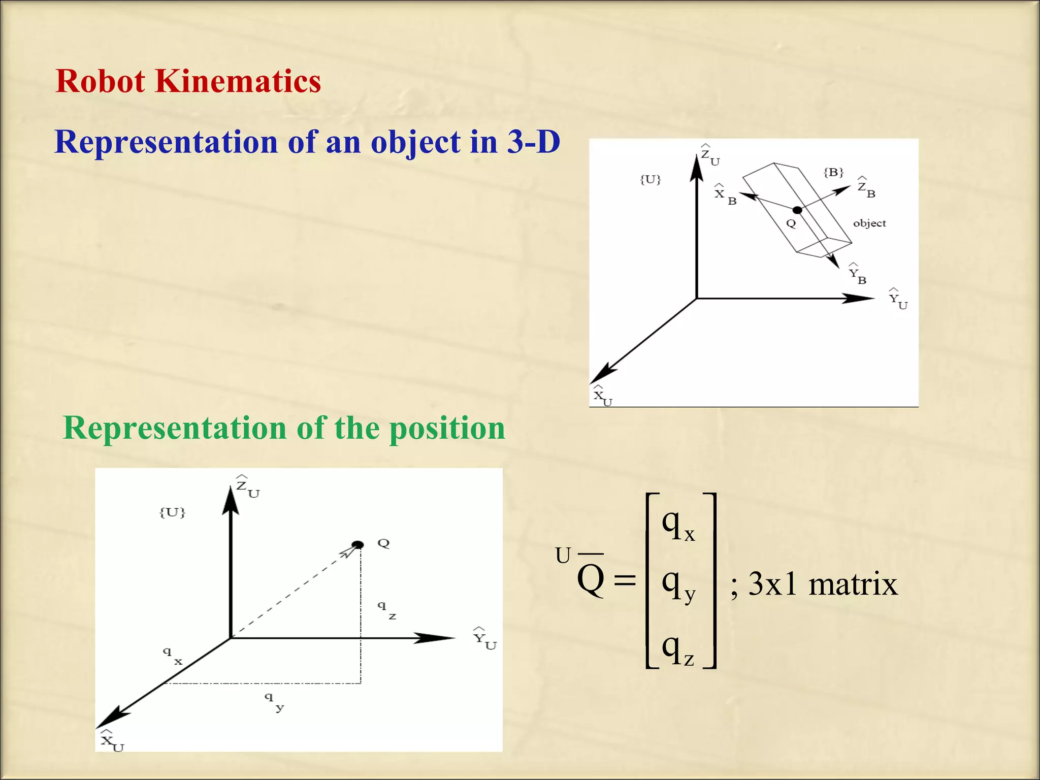robot kinematics | PPT