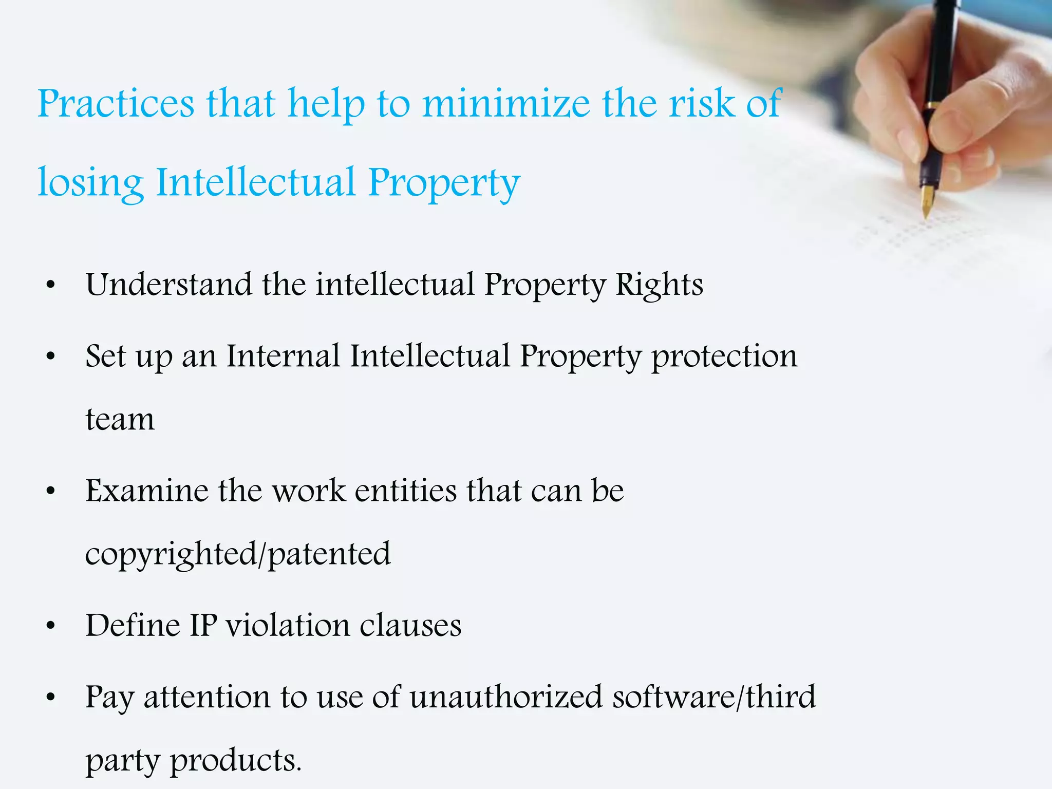 Intellectual property rights | PPTX