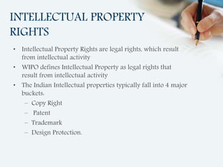 Intellectual property rights | PPTX