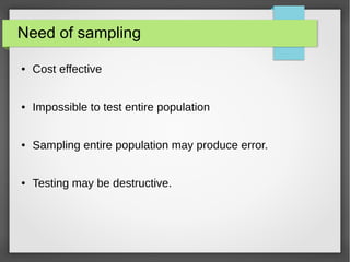 Sampling & data collection Methods | PPT
