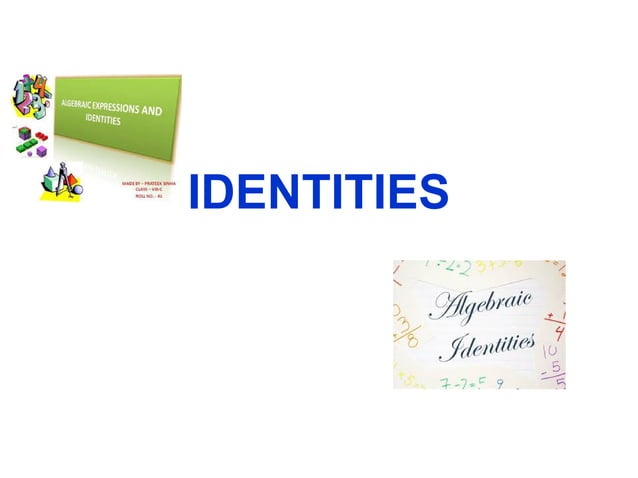 Identity | PPT