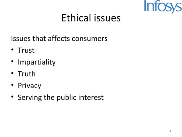 INFOSYS - Ethical Practices | PPT