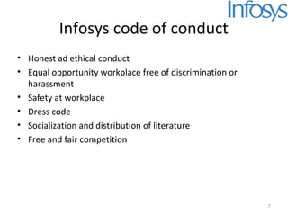 INFOSYS - Ethical Practices | PPT