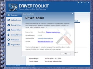 Driver tools kit | PPT
