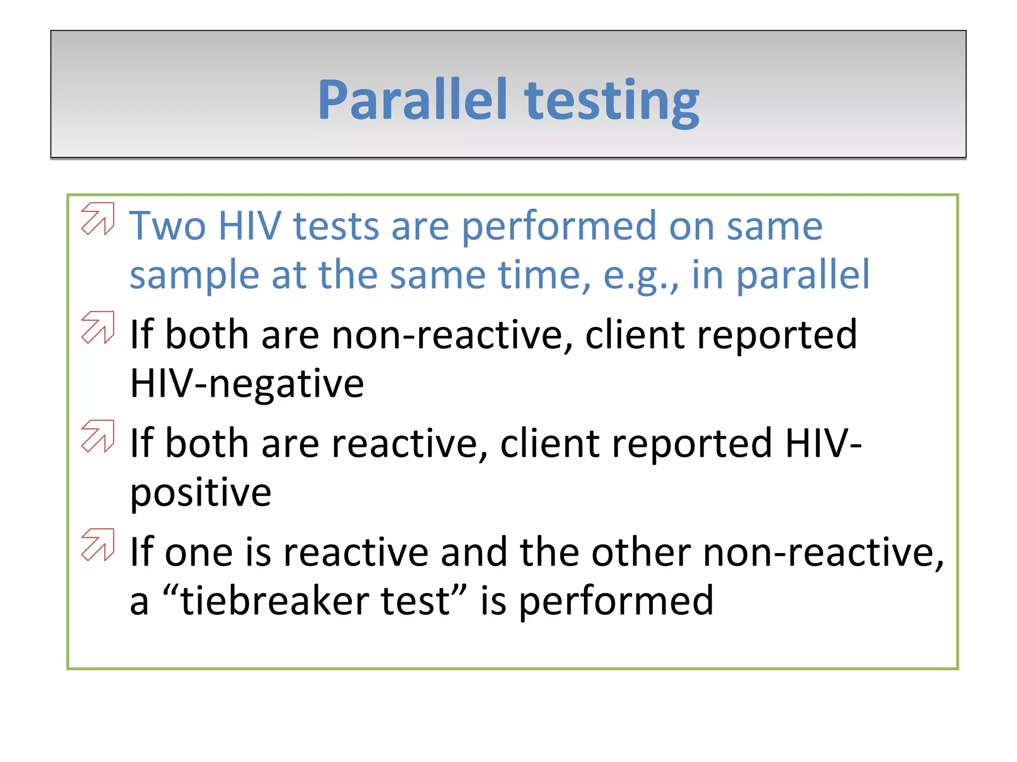 Ppt2.hiv testing technologies | PPT