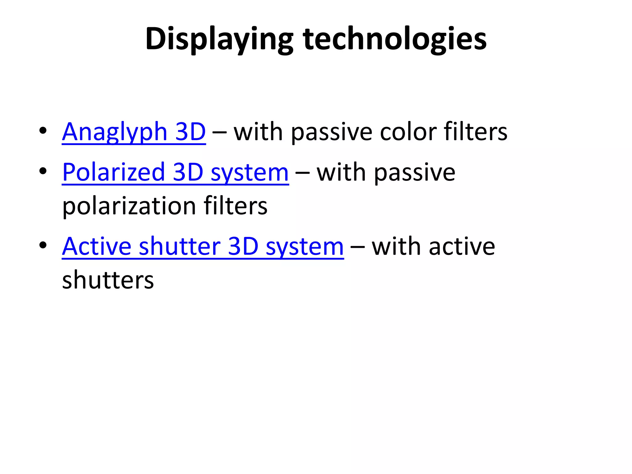 3D TECHNOLOGY | PPT