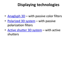 3D TECHNOLOGY | PPT