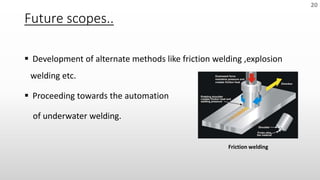 UNDER WATER WELDING | PPTX