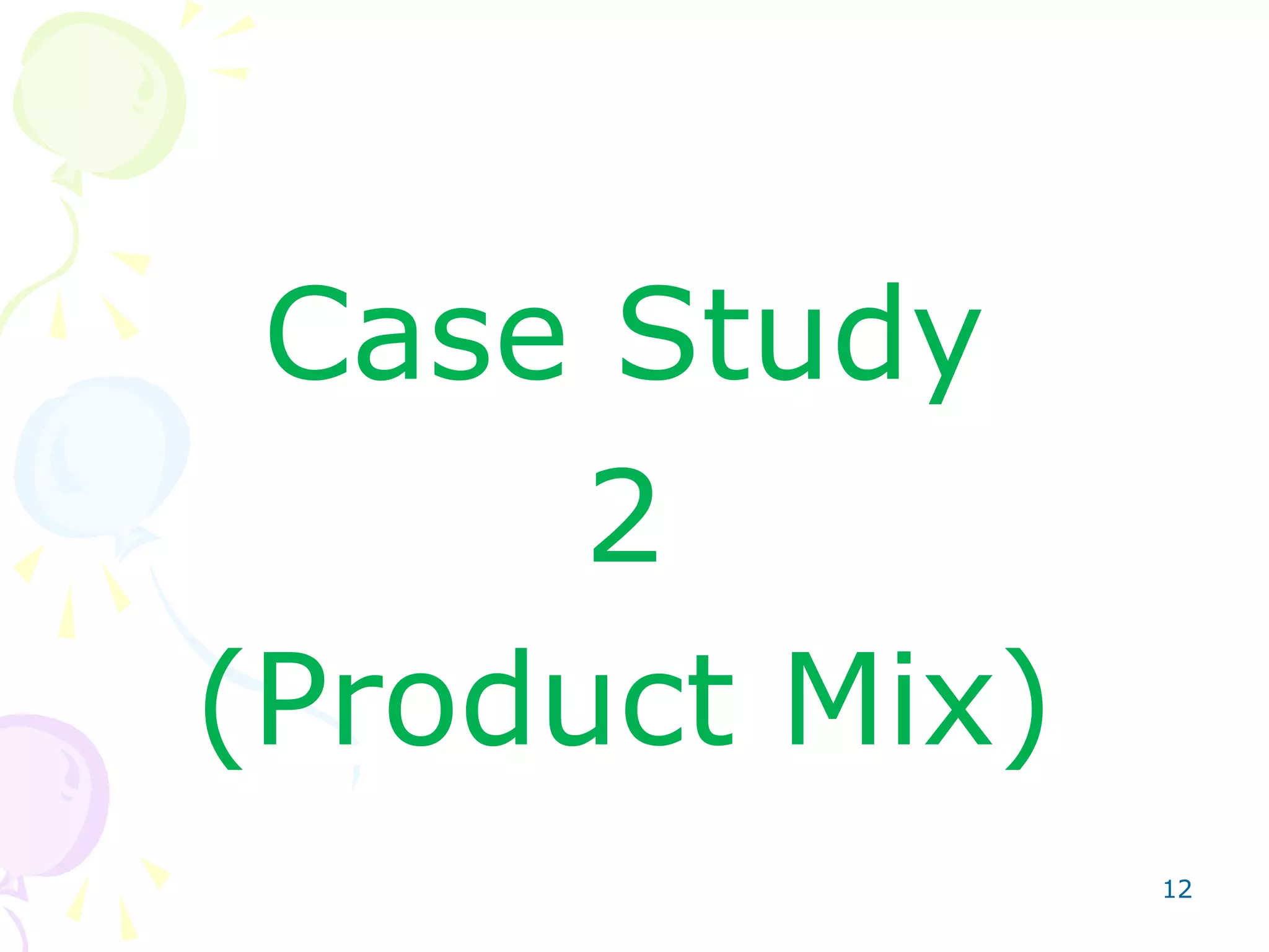 MARGINAL COSTING AS A TOOL FOR DECISION MAKING | PPTX