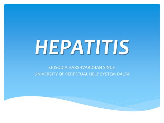 Hepatitis A B C | PPT