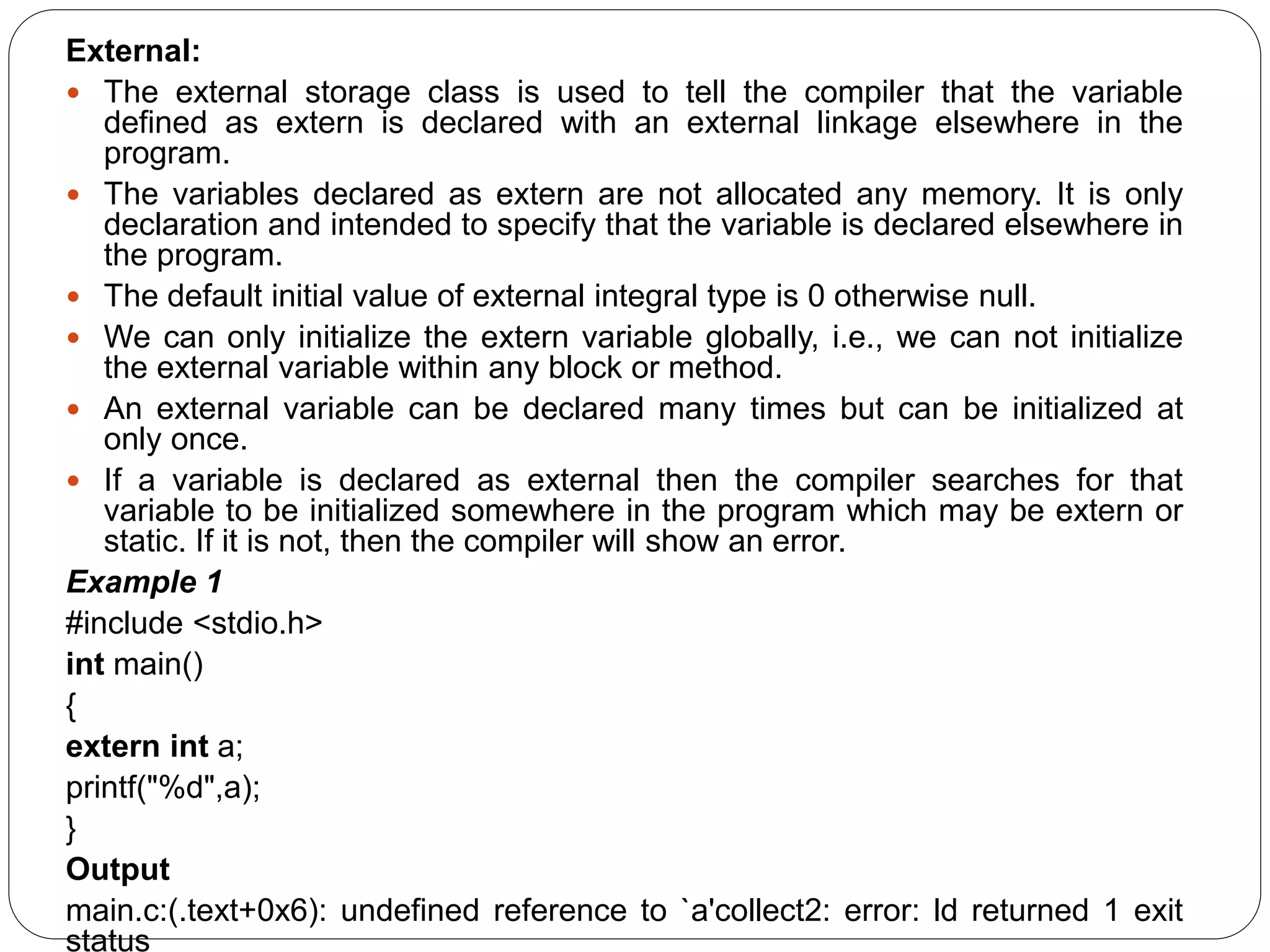 C Programming Unit 2 Ppt 5131