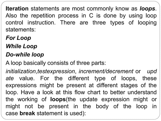 C Programming Unit-2 | PPT C Programming Unit-2 | PPT