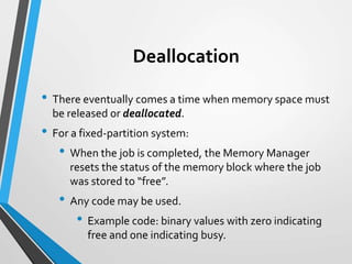 Memory Management | PPT