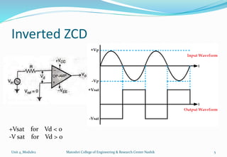 Module2: opamp as ZCD (zero crossing detector) | PPTX