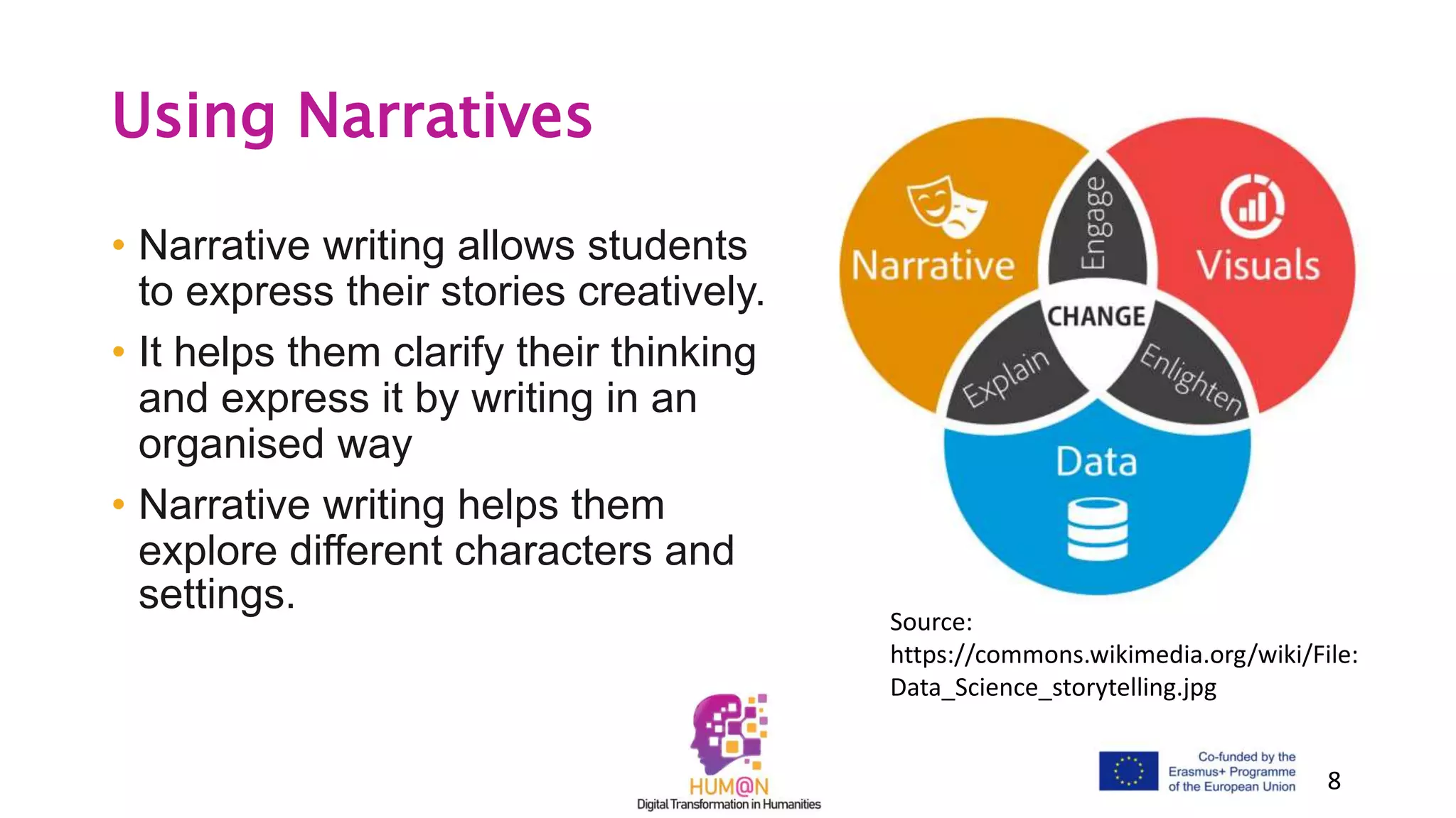 Hum@n Project: Digital Storytelling module: Storytelling narratives | PPT