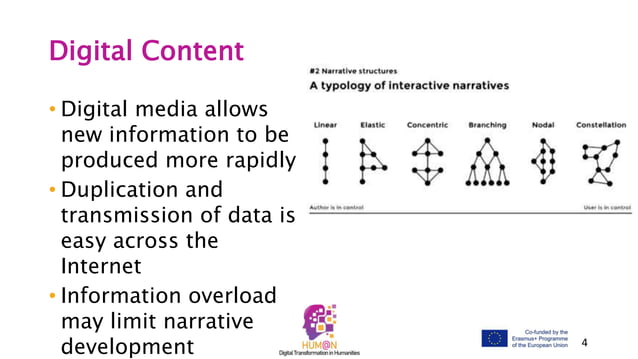 Hum@n Project: Digital Storytelling module: Storytelling narratives | PPT